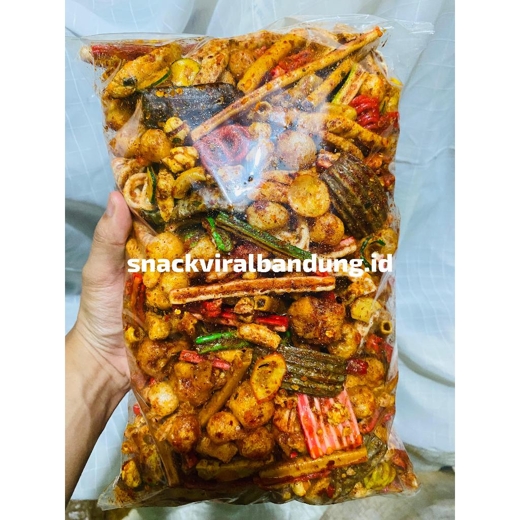 Jual kerupuk seblak mix/kerupuk seblak campur/seblak campur mix/snack ...