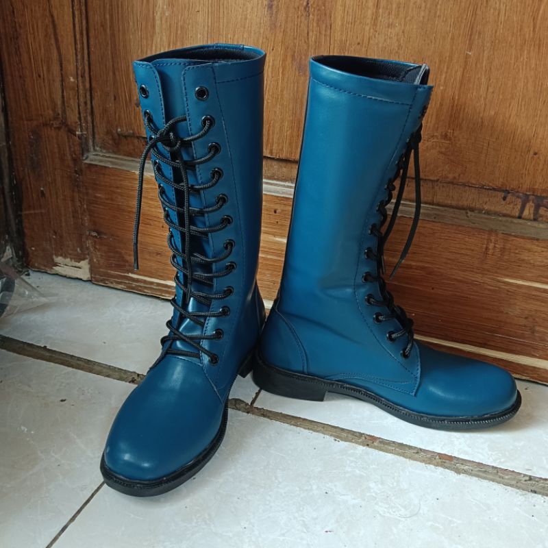 Jual Sepatu Boot Biru | Shopee Indonesia