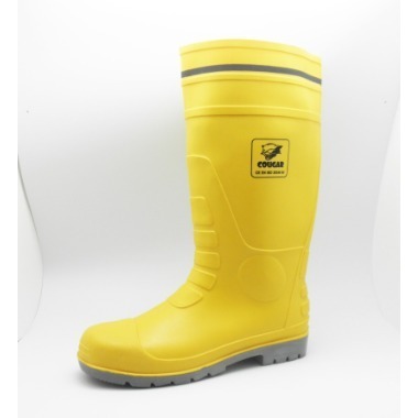 Jual Safety boot / Sepatu Boot Cougar Gumboot Yellow 1911 Original ...