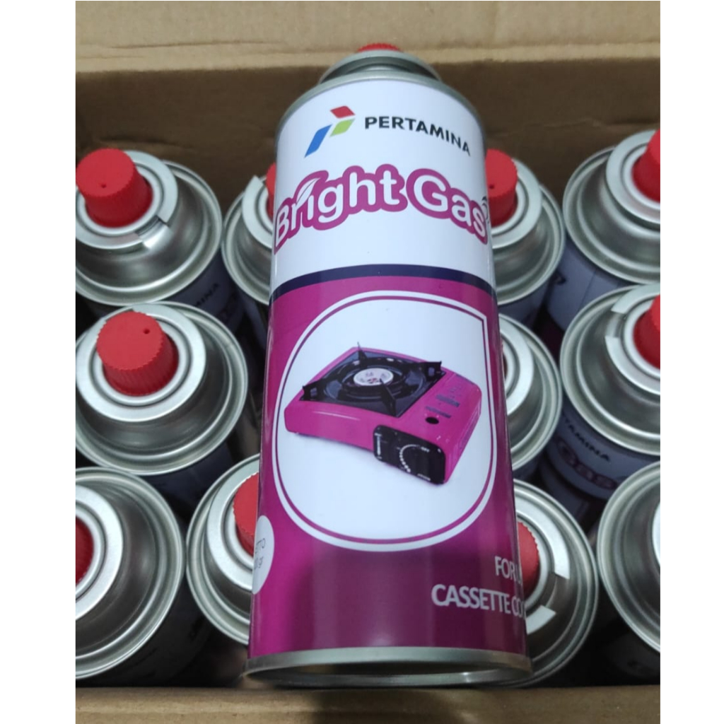 Jual Bright Gas Kaleng Portable 220gr | Shopee Indonesia
