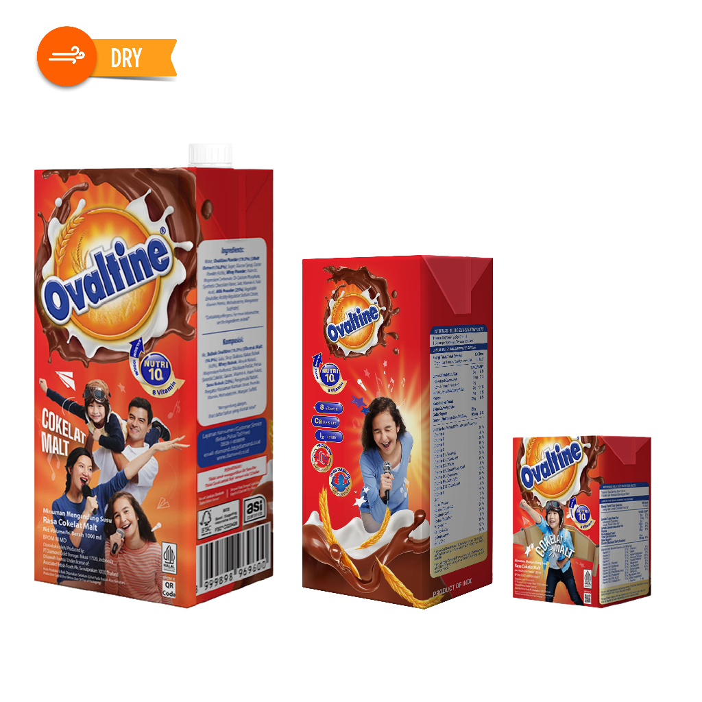 Jual OvaLTine Milk Uht Chocolate MaL | Shopee Indonesia