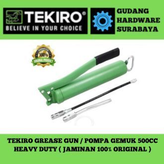 Jual tekiro Grease gun / pompa gemuk 500cc heavy duty ( jaminan 100% ...