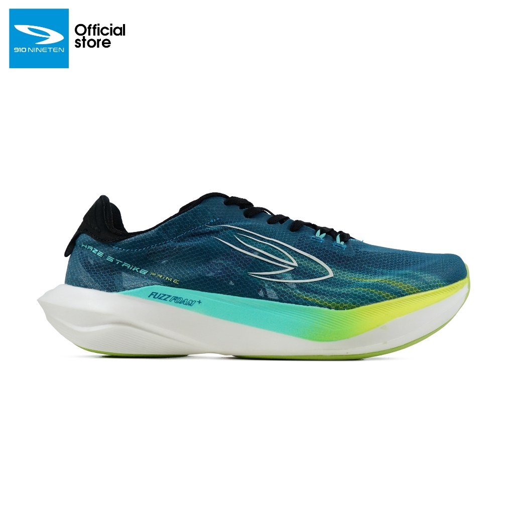 Jual 910 Nineten Haze Strike Prime 1.0 Sepatu Lari - HIjau-Teal/Lime ...