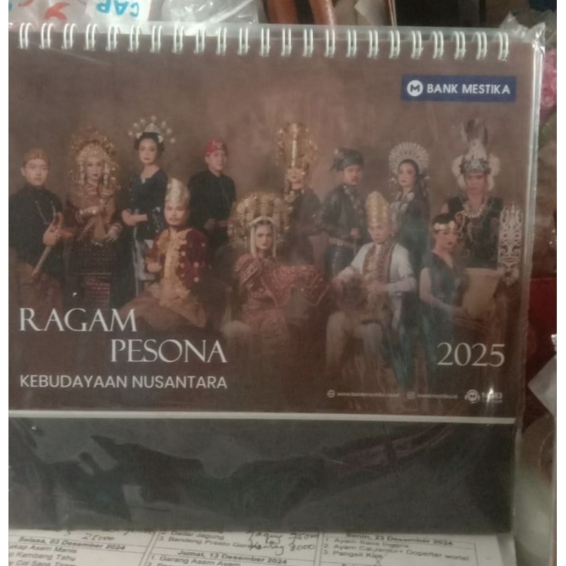 Jual Kalender Bank Mestika 2025 | Shopee Indonesia