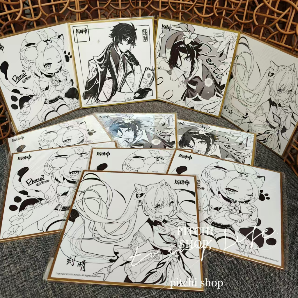 Jual [READY STOCK] Official Merchandise Genshin Impact illustration ...