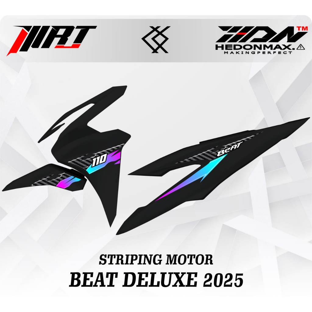 Jual Striping Beat 2024 - Stiker Transparan Beat Deluxe/Street New 2024 ...