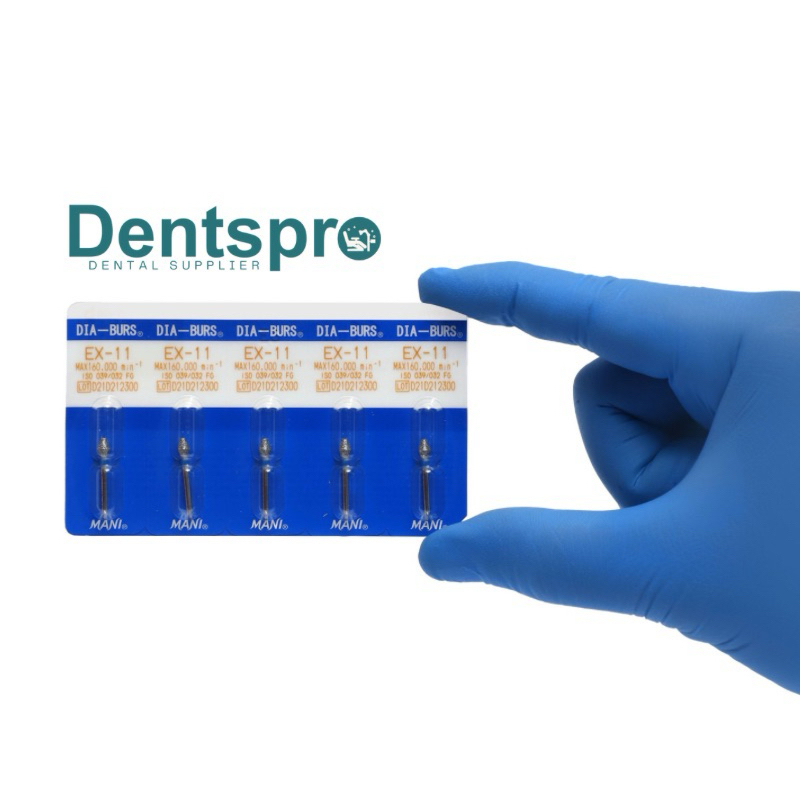 Jual Diamond Bur Pear Shape EX MANI | Shopee Indonesia