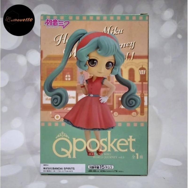 Jual Banpresto Q Posket Figure Hatsune Miku World Journey ol.1 Qposket | Shopee Indonesia