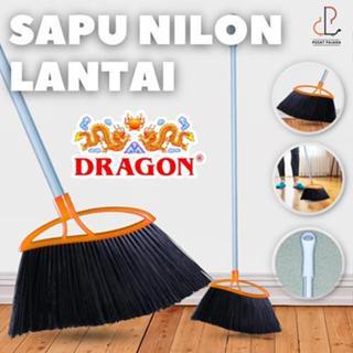 Jual DRAGON Sapu Ijuk Lantai Sapu Injuk Besar Hitam Broom Floor Nylon ...