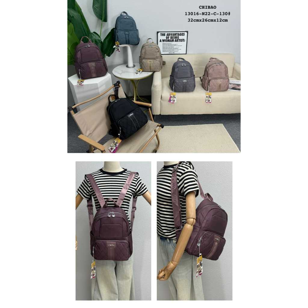 Jual CHIBAO - Tas Ransel Sekolah 13016 - N22 - C - 130 Backpack Remaja ...