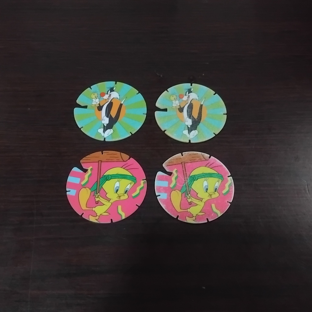 Jual Tazos Looney Tunes Tweety & Flippos Original | Shopee Indonesia