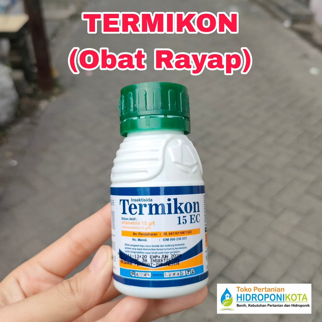 Jual Insektisida TERMIKON 100 ml ORI - Obat Rayap / Pembasmi Rayap ...