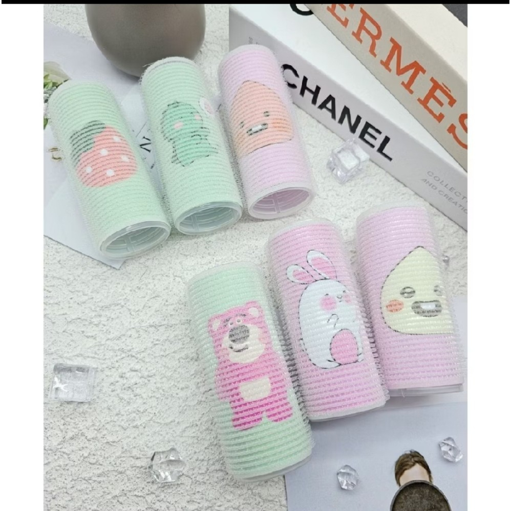 Jual ANGLEE_CORNER - ROLL RAMBUT ROLL PONI KARAKTER 4CM (HARGA PER PCS ...