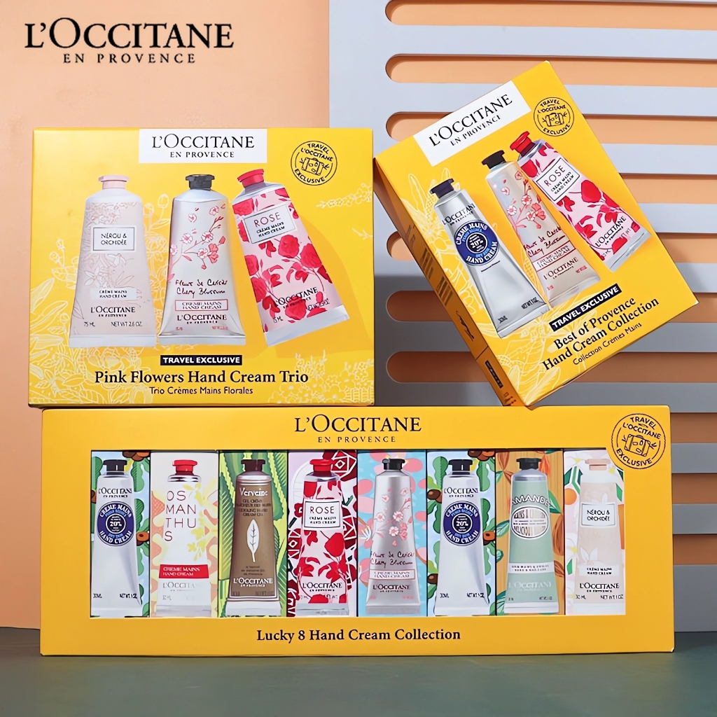 Jual L'Occitane Hand Cream Series / Hand Cream Collection / LOccitane Hand Cream Gift Box ...