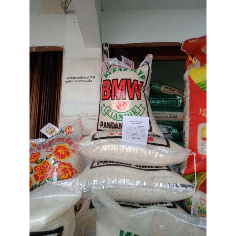 Jual beras merek BMW 10kg | Shopee Indonesia