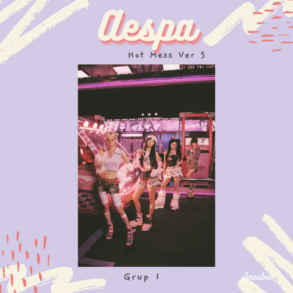 Jual Poster Aespa Hot Mess Ver 5 | Shopee Indonesia