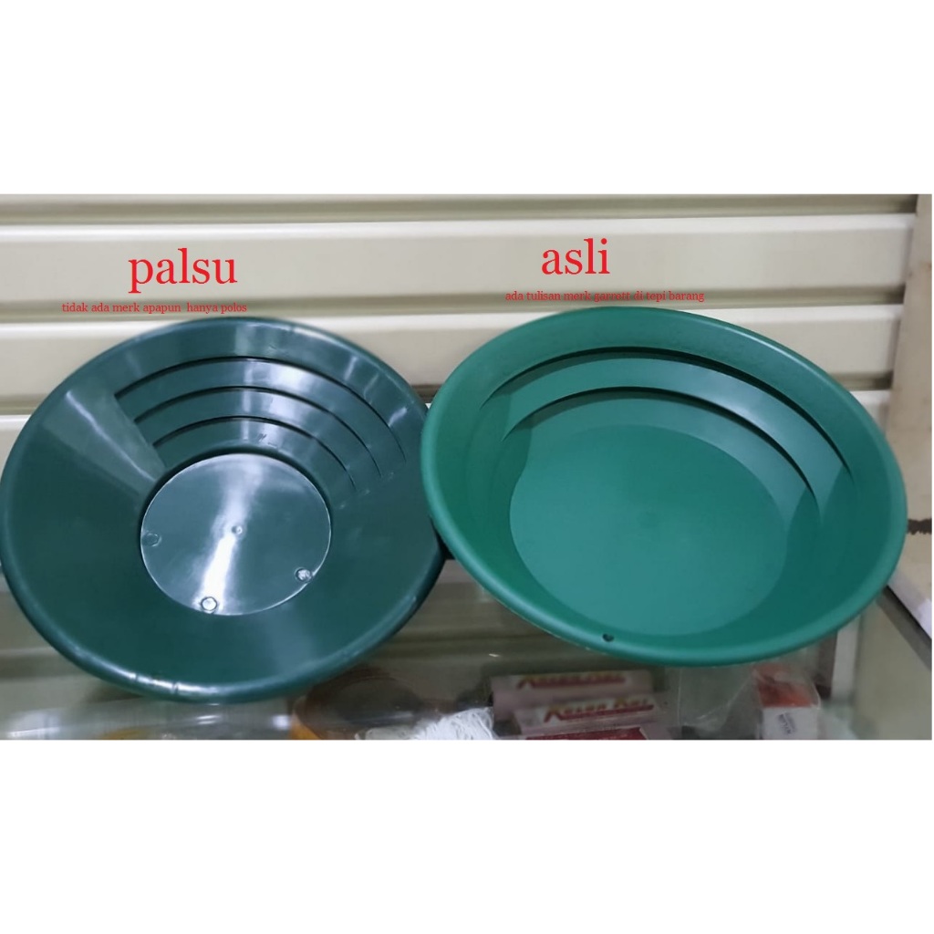 Jual gold panning plate mining washing pan trap separation goldtrap 14 ...