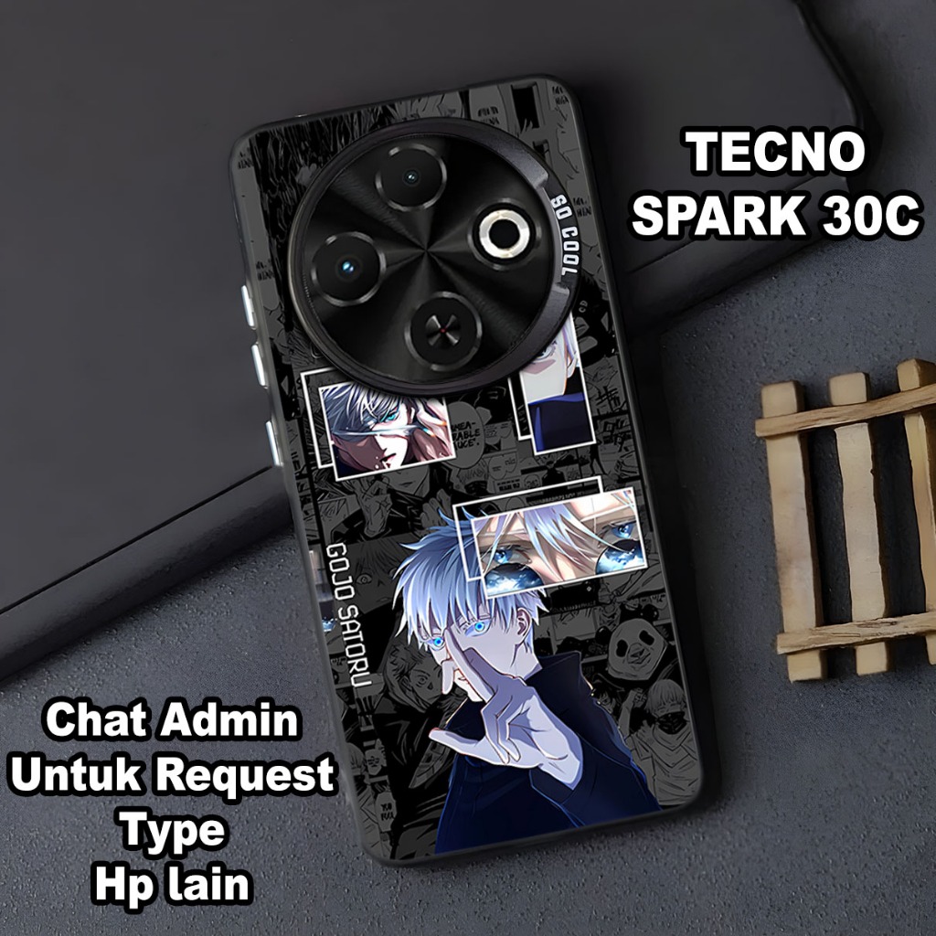 Jual (COD 90) case untuk TECNO SPARK 30C 4G terbaru motif Anime/casing ...