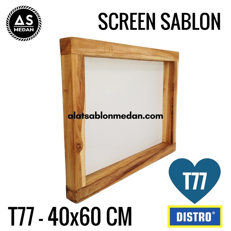 Jual SCREEN SABLON T77 40x60 (KAYU) | Shopee Indonesia