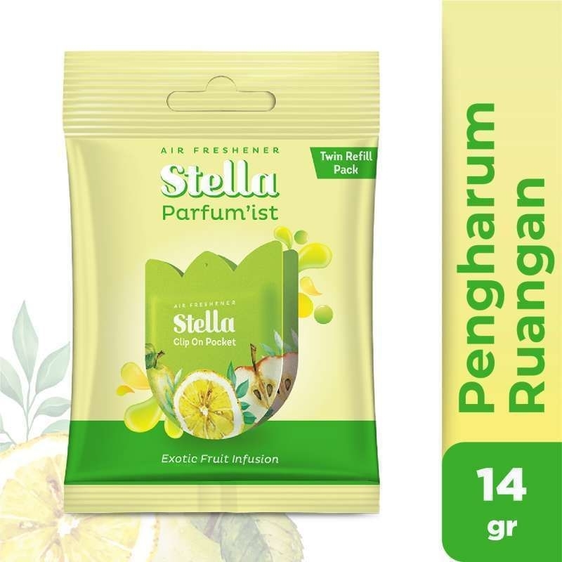 Jual Stella Parfum'ist Clip On Pocket Exotic Fruit Infusion Twin Reffil ...