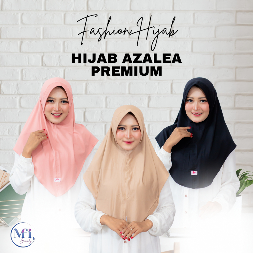 Jual MFI - MF Hijab Bergo Instant Daily Azalea Size M & L Daily Hijab ...