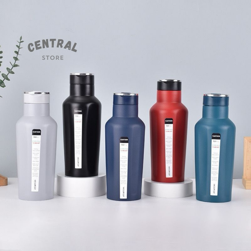 Jual Tumbler Canteen Stainless Steel 5009 | Termos Kopi Tahan Panas ...