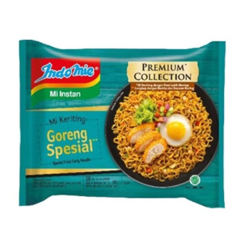 Jual Indomie Premium Collection Goreng Spesial Mi Keriting | Shopee ...
