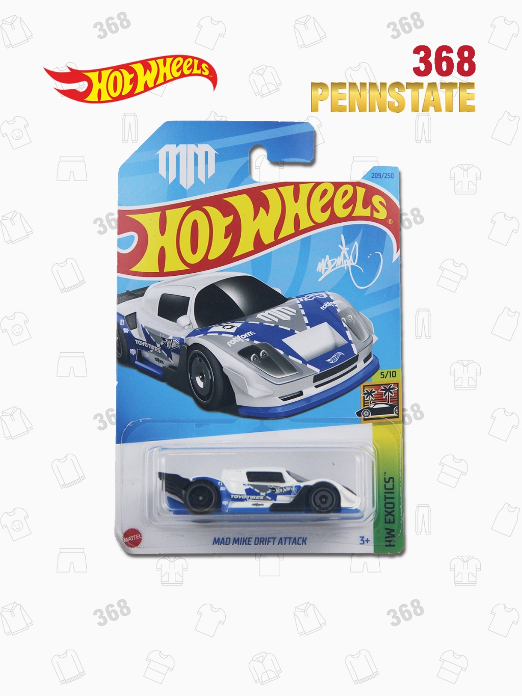 Jual Hot Wheels Original Diecast Model Real Car Mad Mike Drift Attack ...