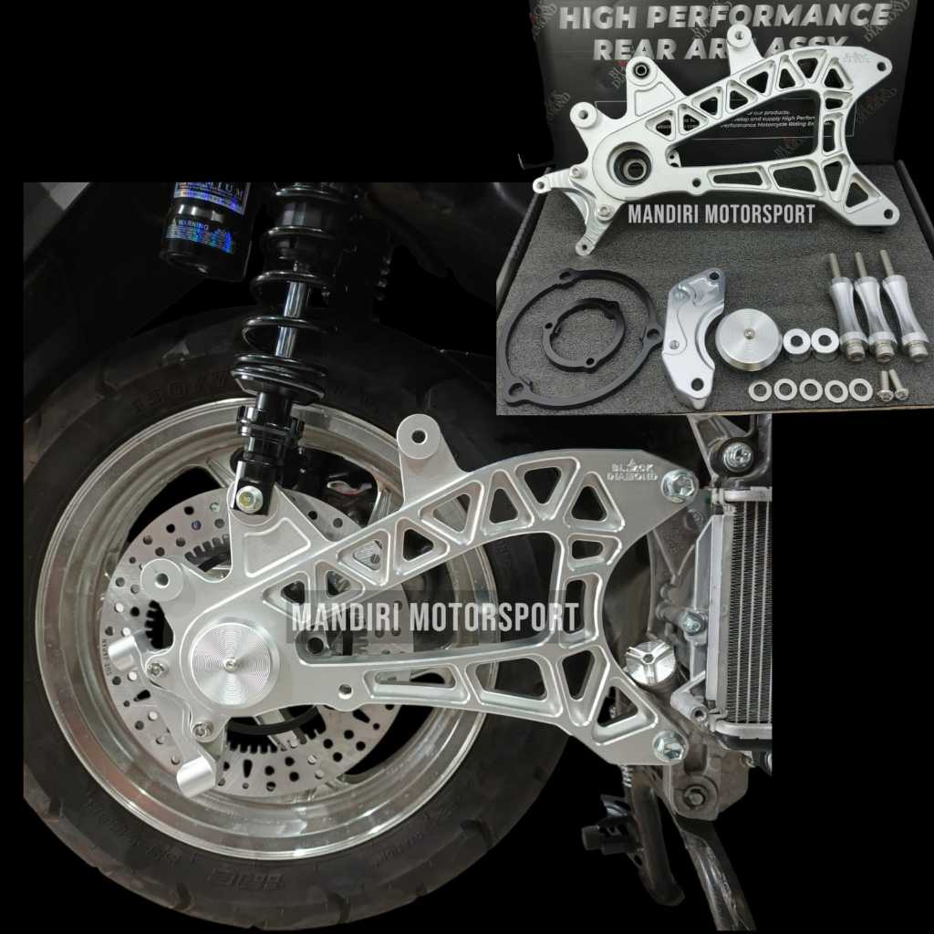 Jual Swing ARM Black Diamond Kaliper 2P Piston / Kaliper Standar Full ...