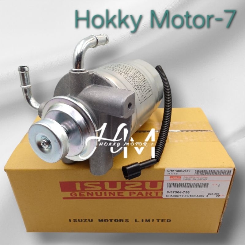 Jual BRACKET FUEL FILTER ASSY ( SENDIMETER ) - ISUZU NMR81 8-97504-758 ...