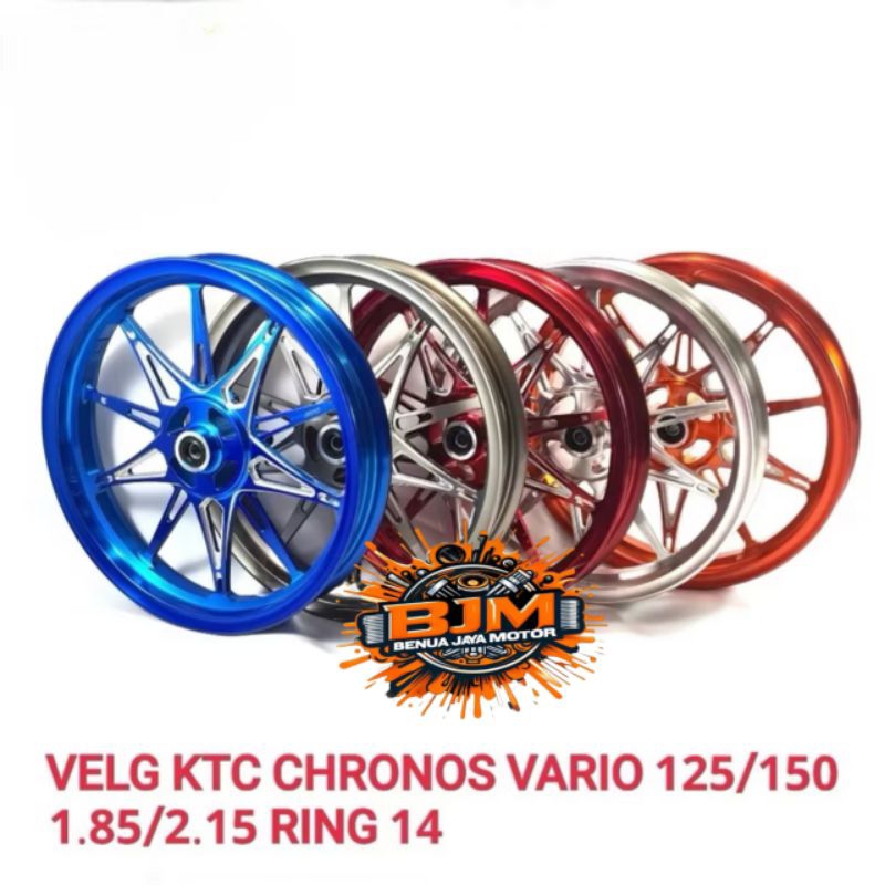 Jual VELG KTC RACING CHRONOS PALANG 10 BEAT SCOOPY VARIO 110 VARIO 150/125 NEW PRODUCK TERBARU ...
