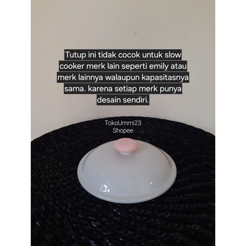 Jual Baby Safe Hanya Tutup Keramik Slow Cooker LB009 Baru | Shopee ...