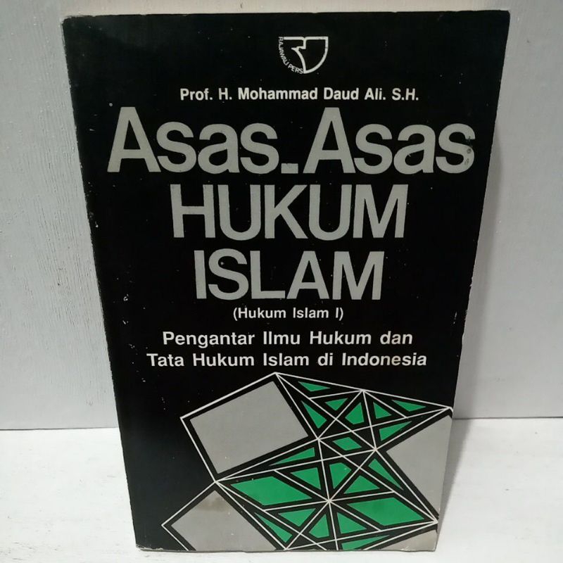 Jual Buku Original ASAS ASAS HUKUM ISLAM - PROF. H. MOHAMMAD DAUD ALI, S.H. | Shopee Indonesia