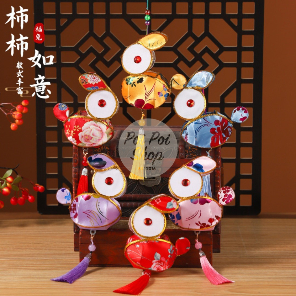 Jual Gantungan Lampion Tangan Rabbit Kelinci Imlek Mid Autumn Festival ...