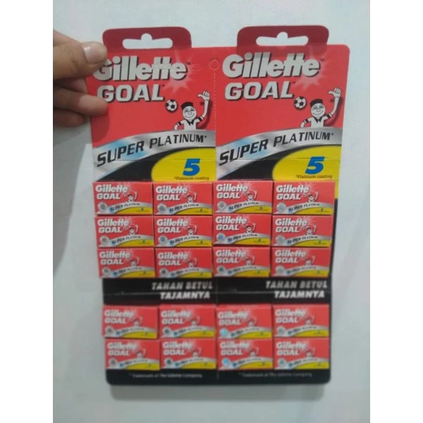 Jual Silet Goal 1 Lembar isi 100 buah silet | Shopee Indonesia