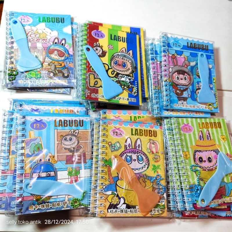 Jual Buku Stiker Labubu SZ/149-04 Label Book Labubu | Shopee Indonesia