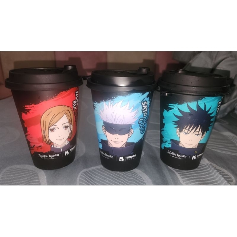 Jual Tomoro Coffee x Jujutsu Kaisen Cup Jjk series Megumi Fushiguro ...