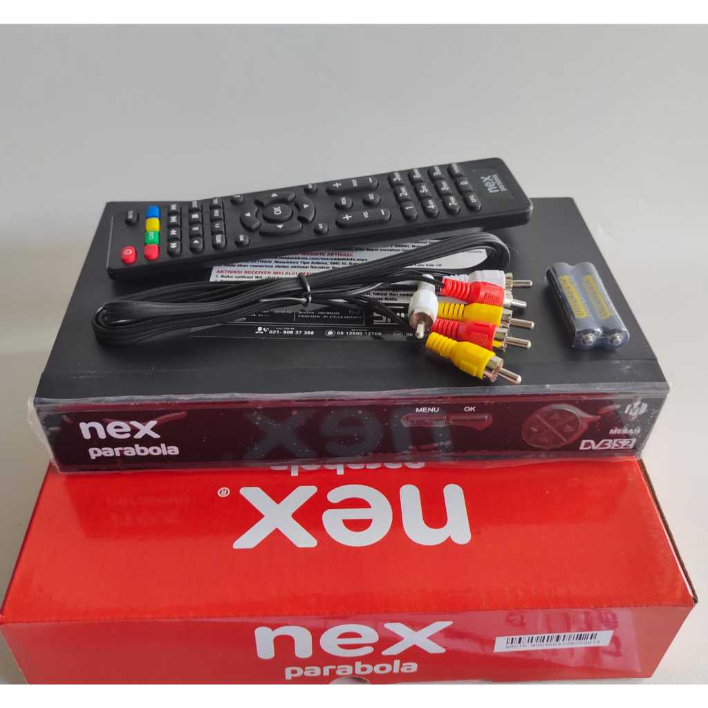 Jual Decoder Nex Parabola Merah | Shopee Indonesia