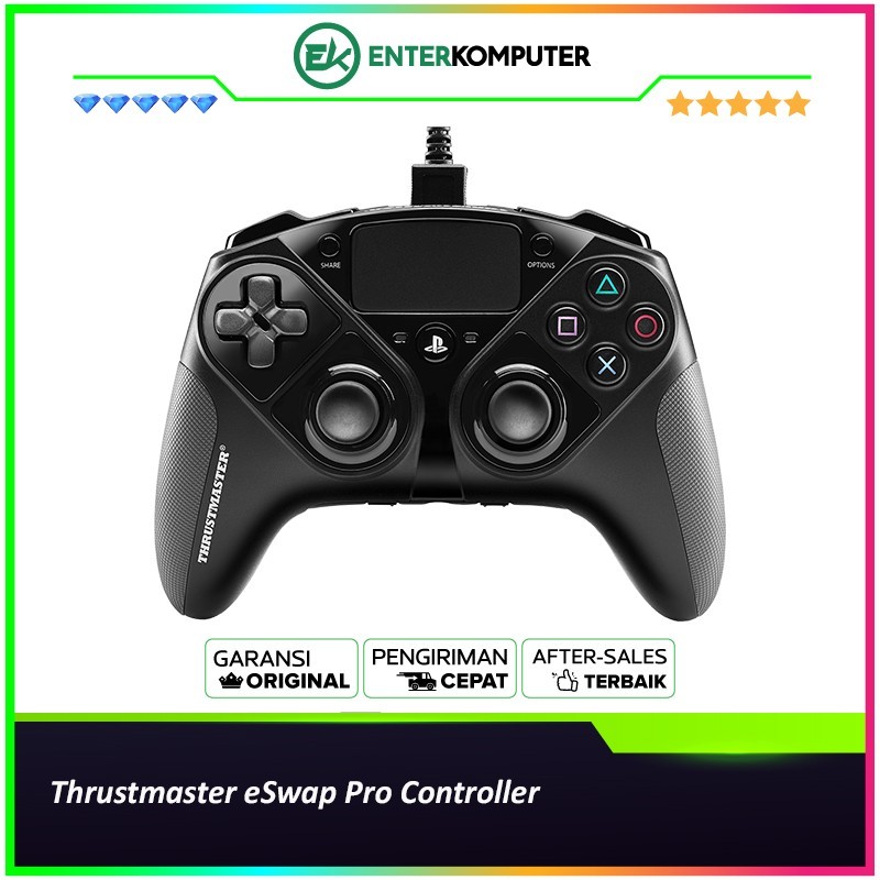 Jual Thrustmaster eSwap Pro Controller For PC / PS4 | Shopee Indonesia