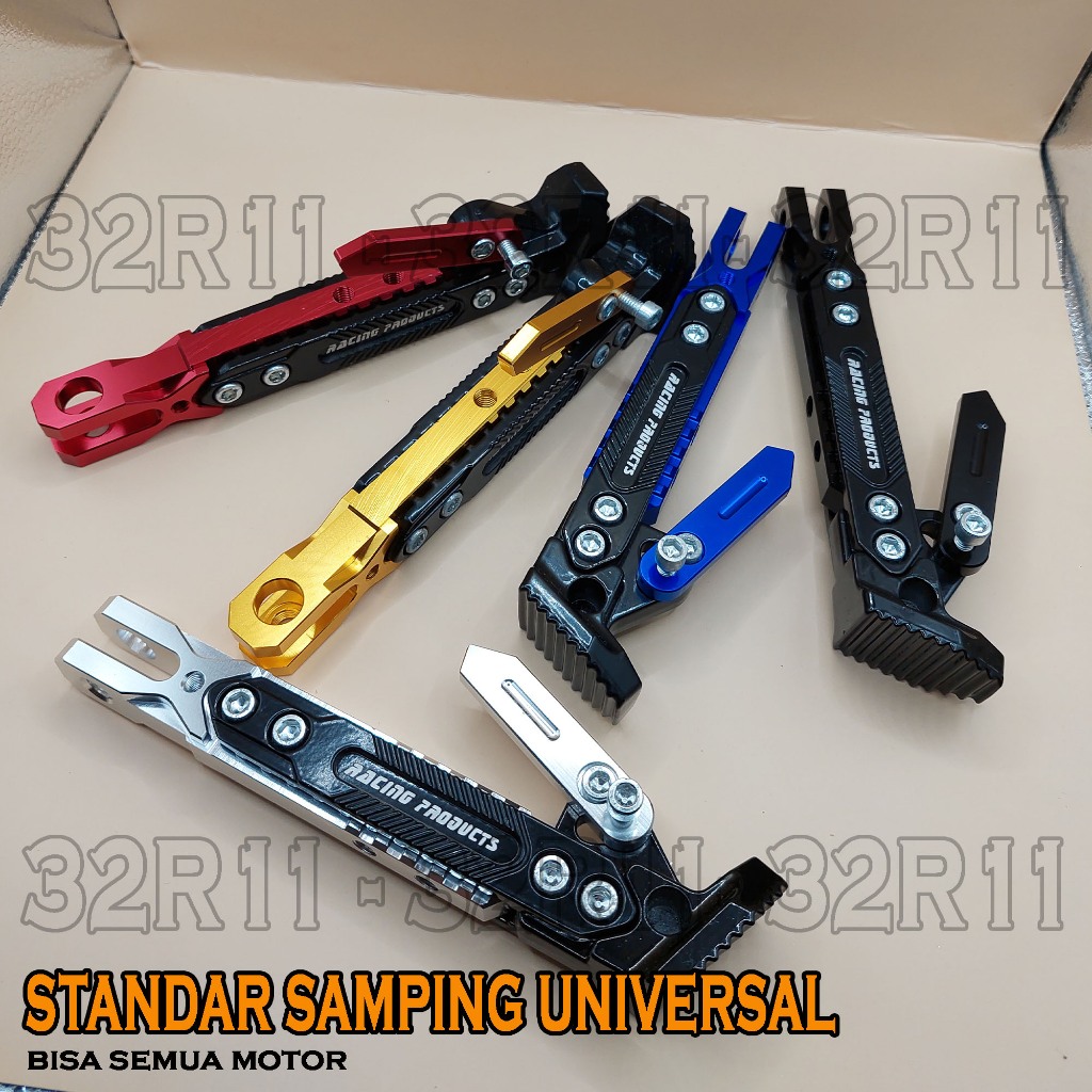 Jual STANDAR SAMPING MOTOR RING 17 ROBOT BISA SEMUA MOTOR | Shopee ...