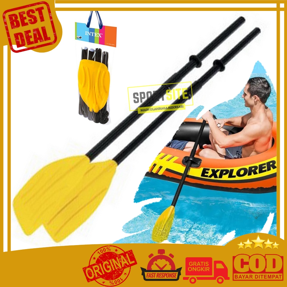 Jual Intex French Oars Kuning 48 Inch Dayung Plastik Perahu Karet Alat ...