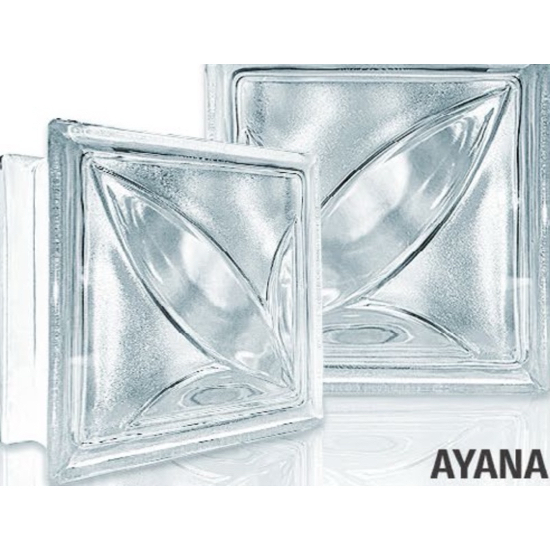 Jual Glass Block Mulia 81 Ayana (190x190x95mm) per Dus isi 6 | Shopee ...
