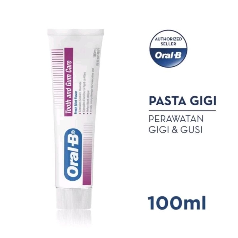 Jual Oral B Pasta Gigi Tooth & Gum Care Fresh Mint 100mL | Shopee Indonesia