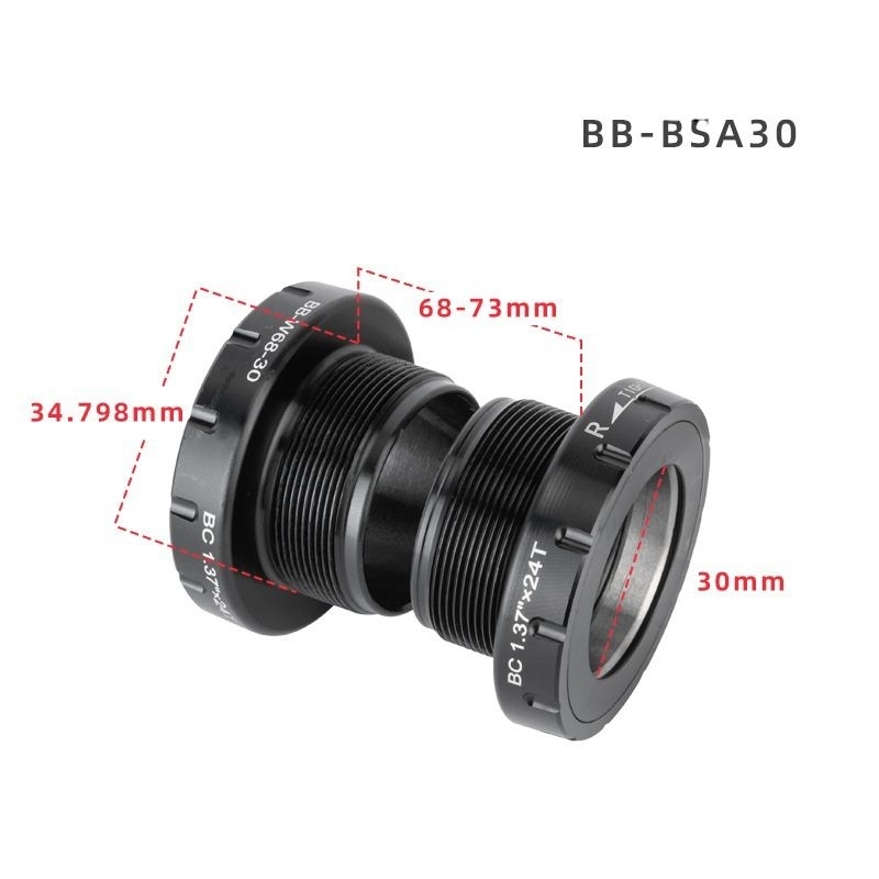 Jual bottom bracket BB bb30 bsa drat as 30 30mm bearing sepeda | Shopee ...