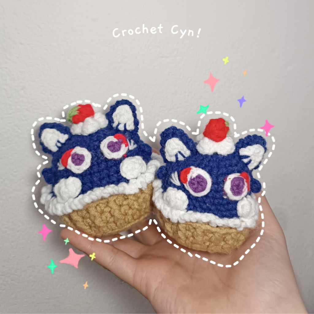 Jual scarameow crochet pie | boneka rajut scaramouche - genshin impact ...