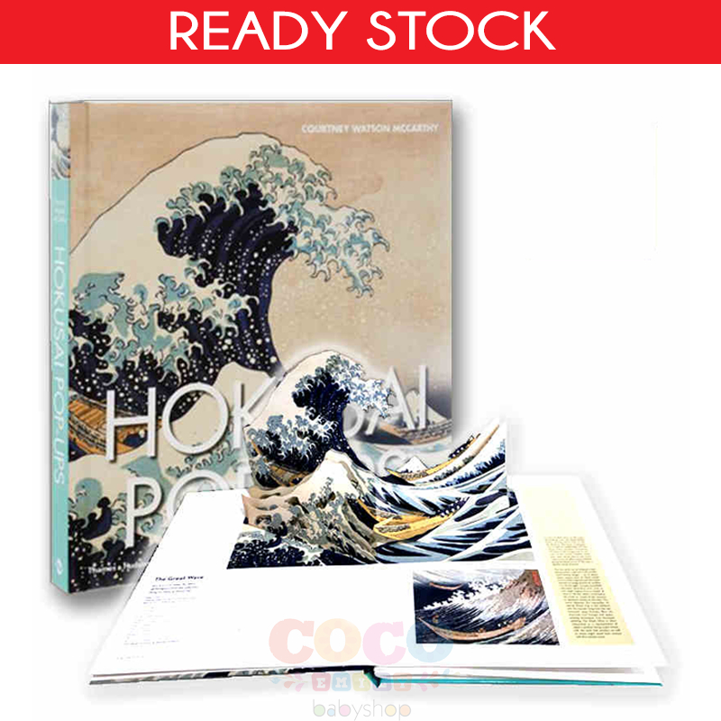 Jual 3D POP UP BOOK English original art book Spot Katsushika Hokusai ...