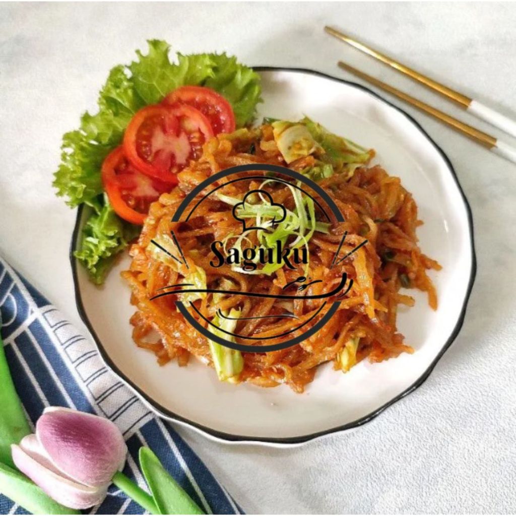 Jual mie sagu organik free gluten khas selatpanjang meranti riau isi ...
