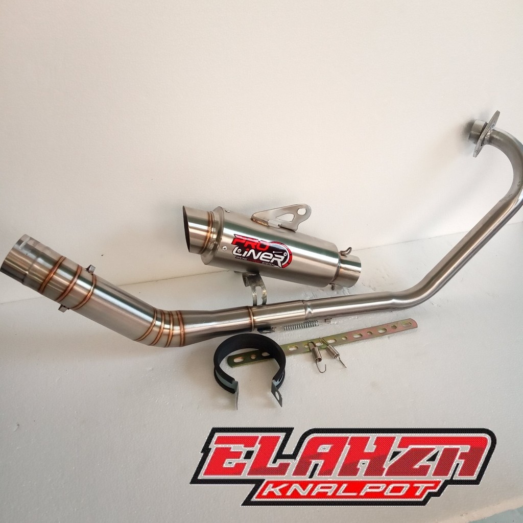 Jual knalpot prolinr tiger vixion sonic byson r15 megapro jupiter verza ...