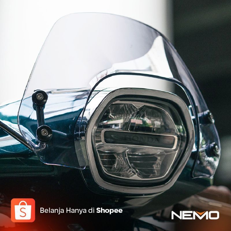 Jual NEMO Windshield / Visor Honda Stylo Tipe Shark | Shopee Indonesia