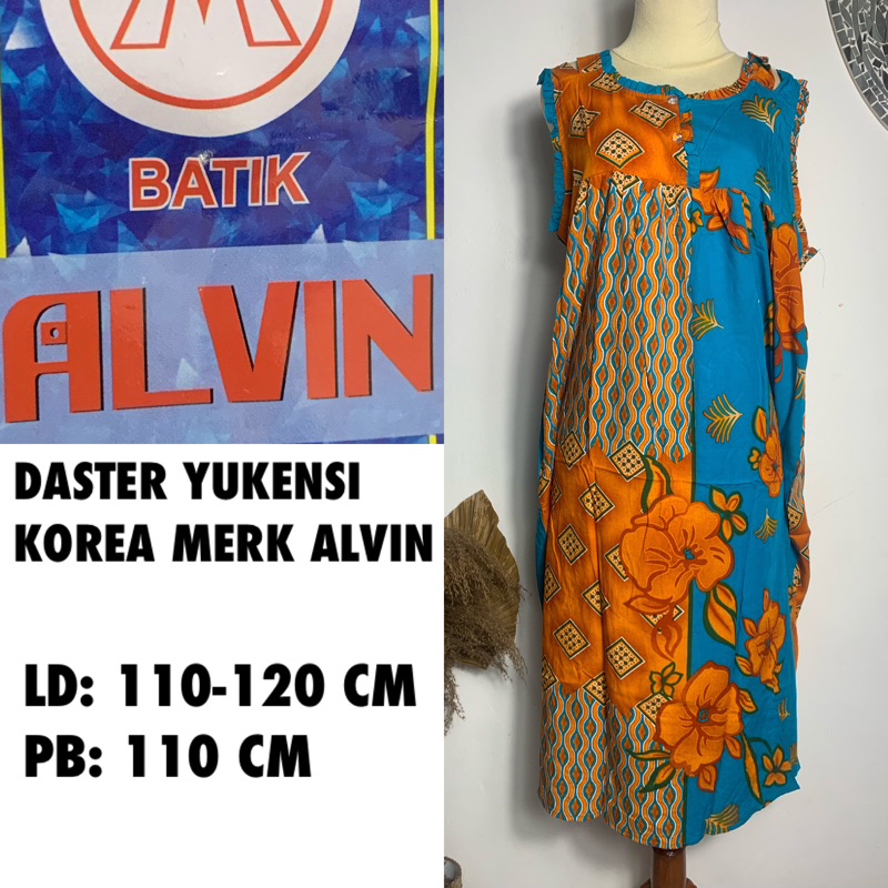 Jual DASTER YUKENSI KOREA MERK BATIK ALVIN LD 110-120 CM | Shopee Indonesia